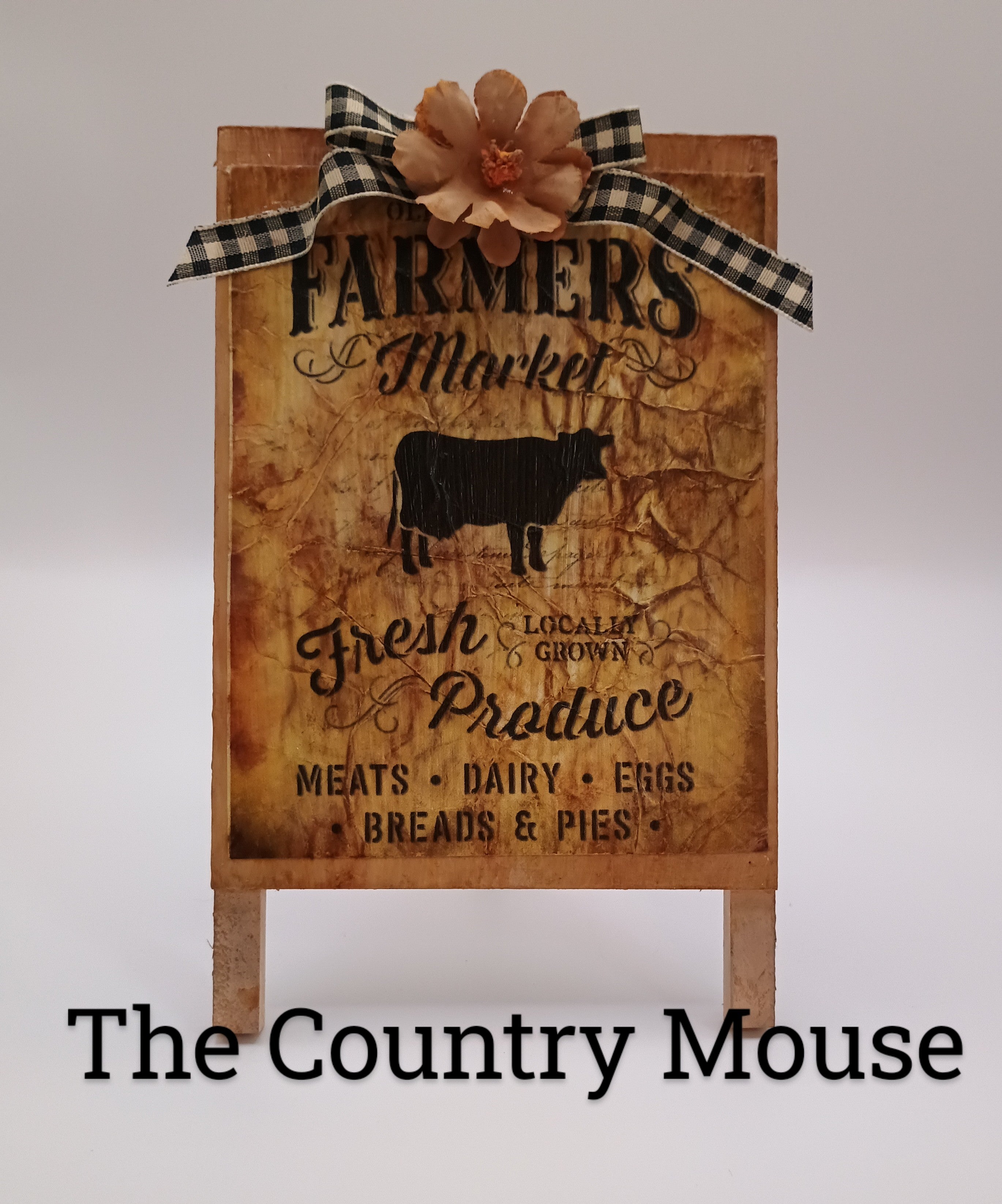 Farmers Market Easel – The Country Mouse